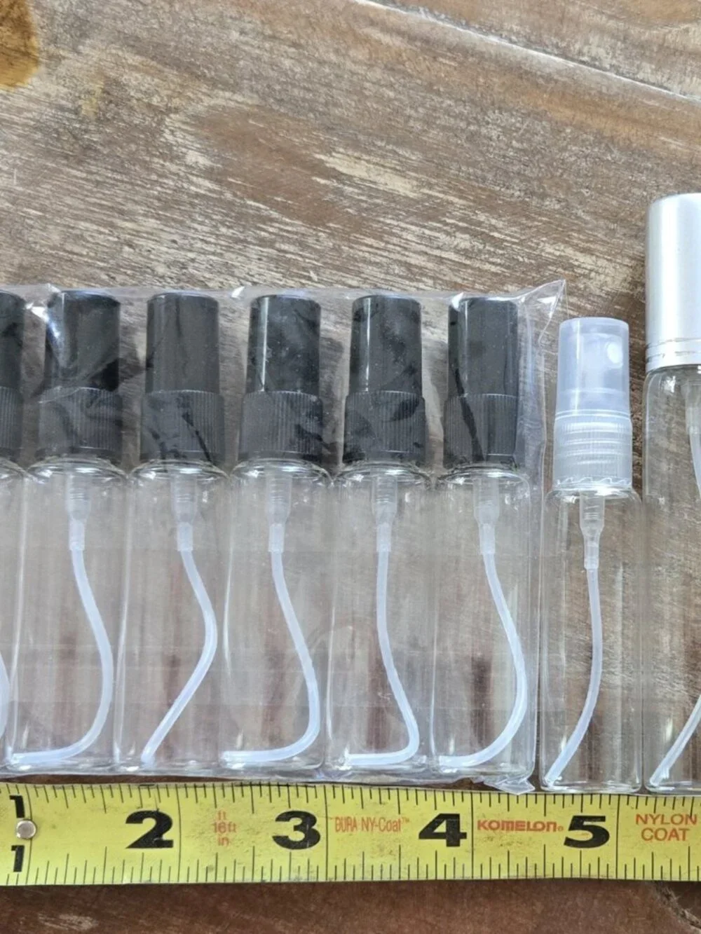 Storage & Organization | 9 Assorted Empty Glass Perfume Spray Atomizer ...